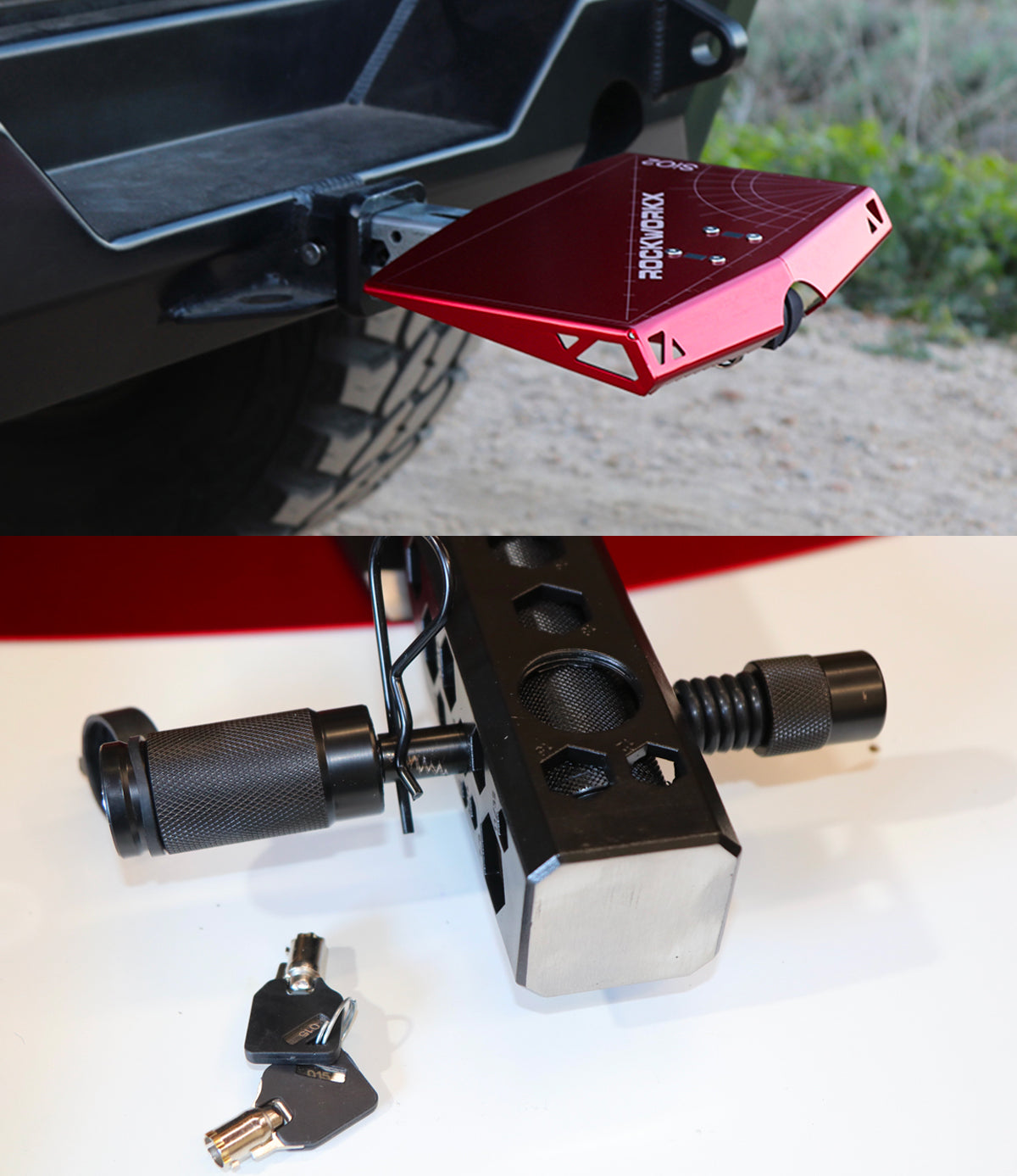New Hitch Receiver Lock – ROCKWORKX