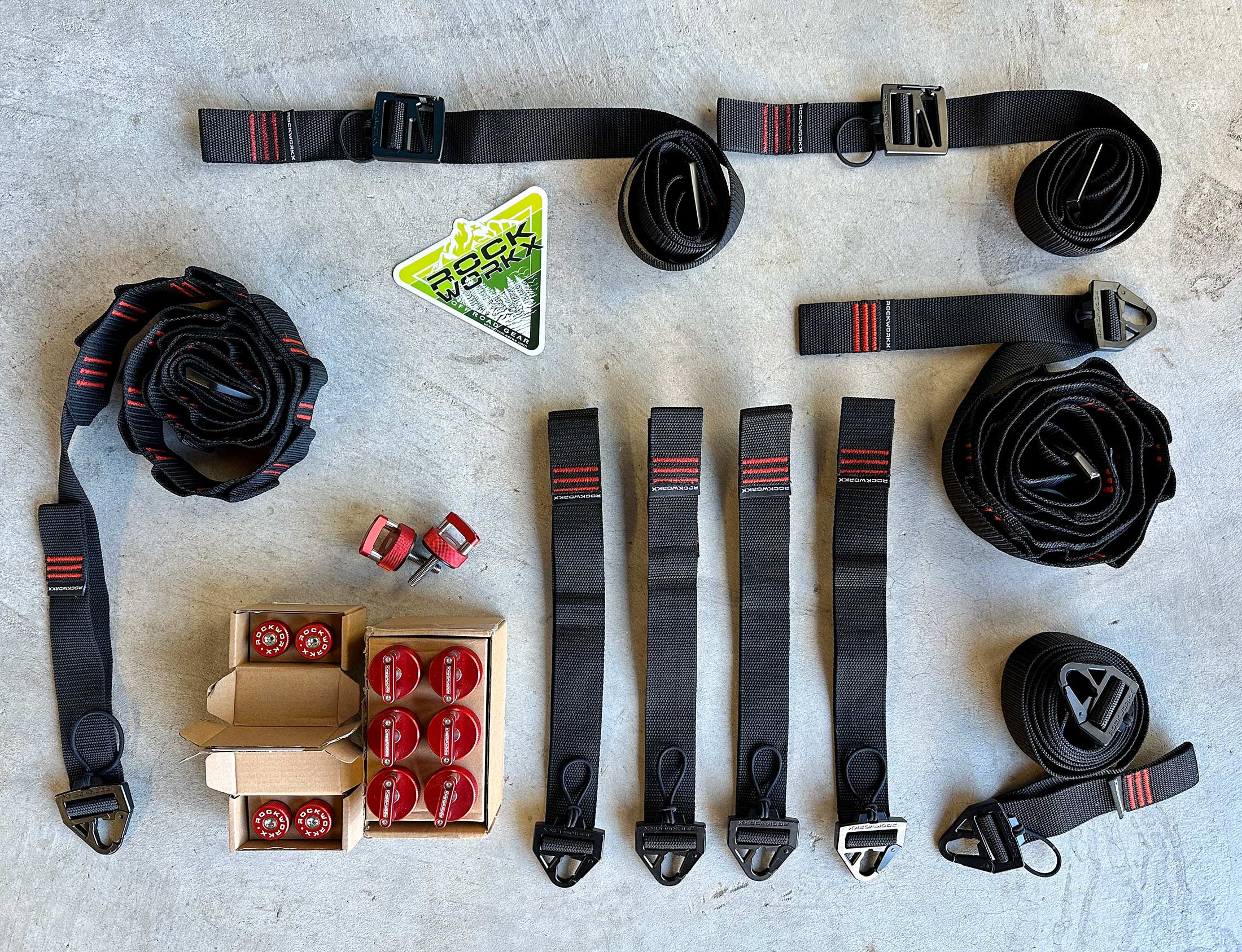 Recon Ready Strap Bundle with Bronco 8 Piece thumbscrew set & Torx Bol ...